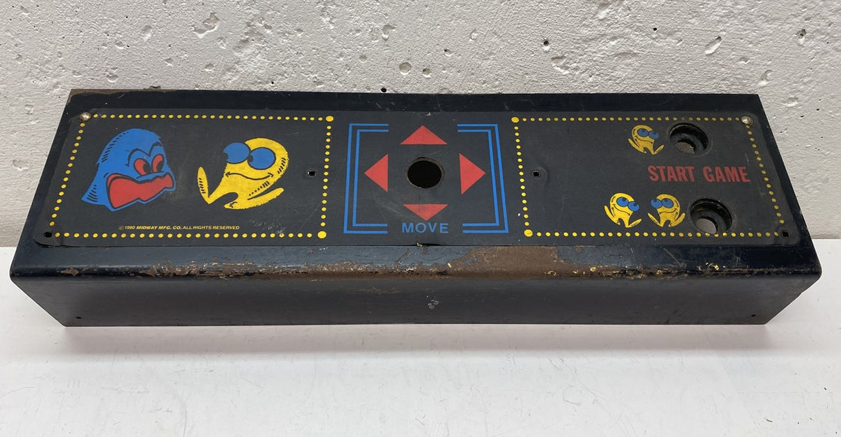 Pac-Man Upright Control Panel – QuarterArcade.com