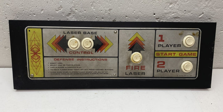 Space Invaders Upright Control Panel – QuarterArcade.com
