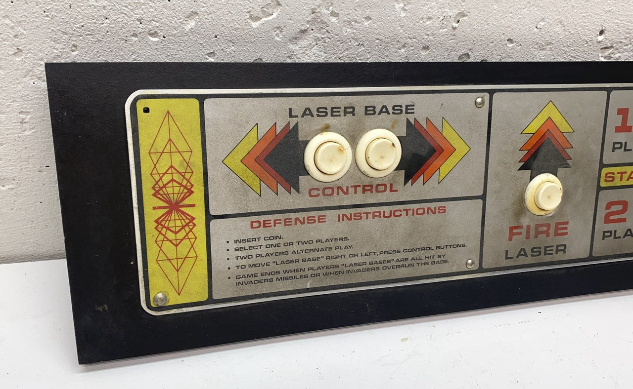 Space Invaders Upright Control Panel – QuarterArcade.com