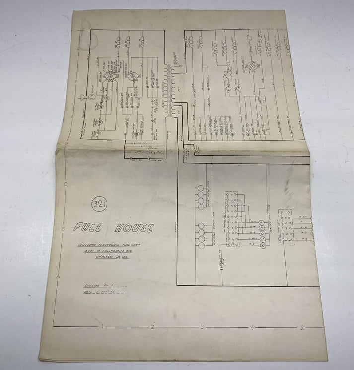 Full House Schematics – QuarterArcade.com