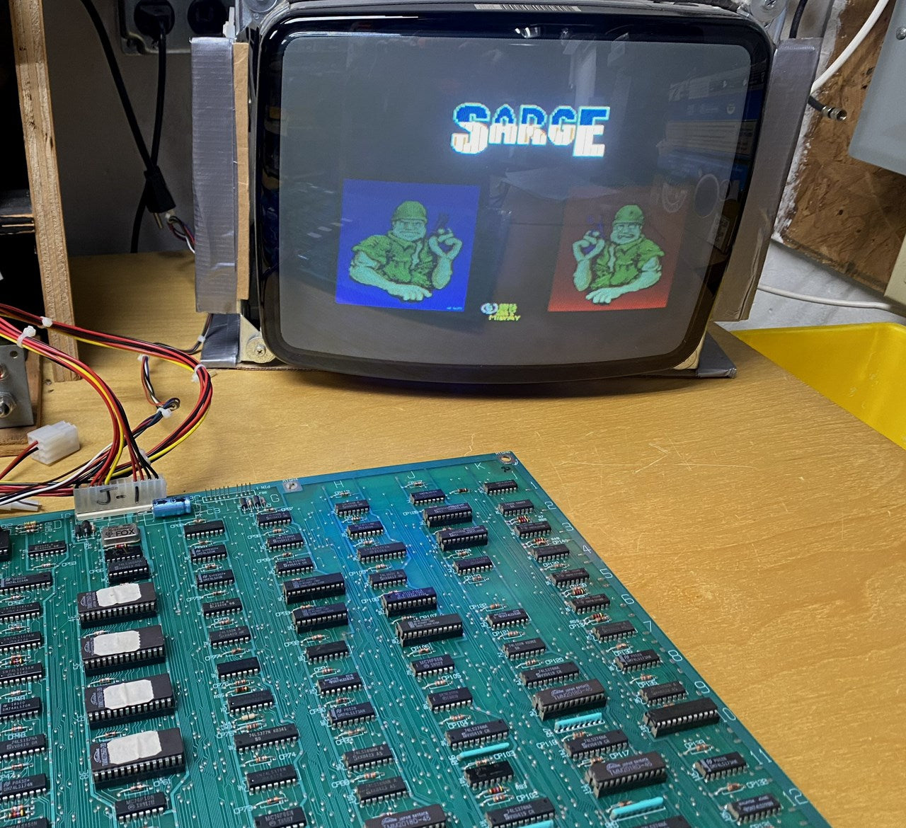 Sarge CPU Board, Working – QuarterArcade.com