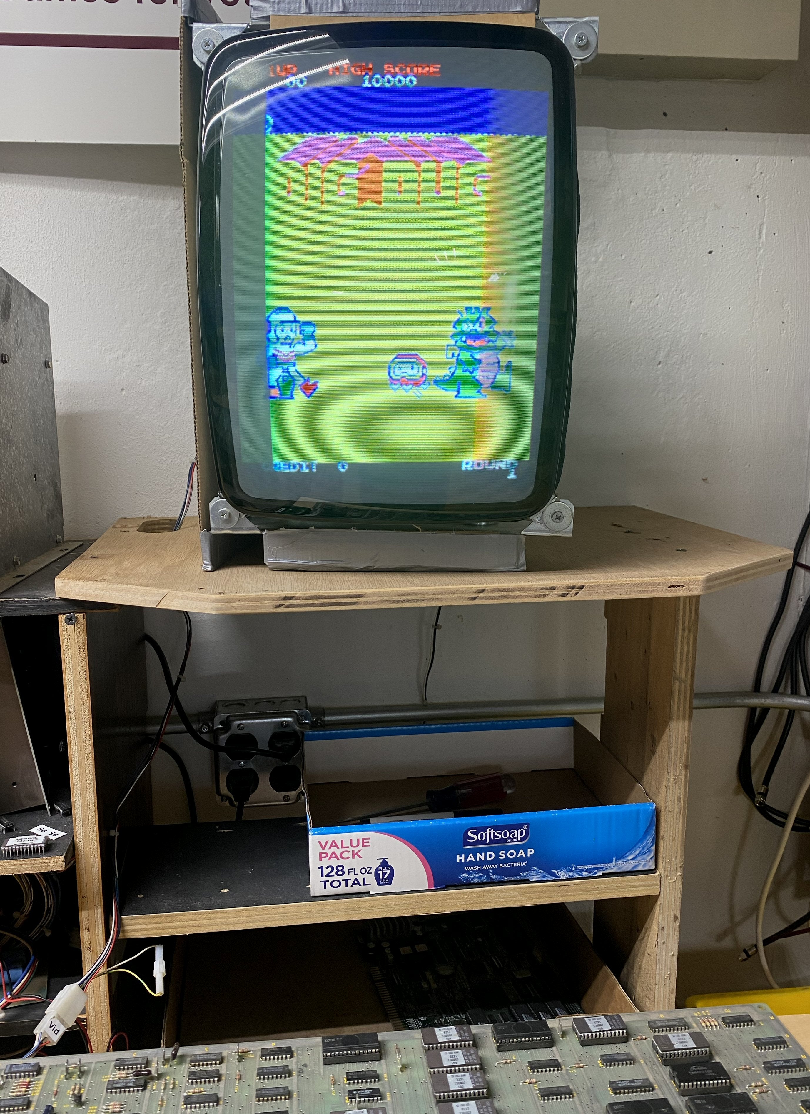 Dig Dug Circuit Board, Works – QuarterArcade.com