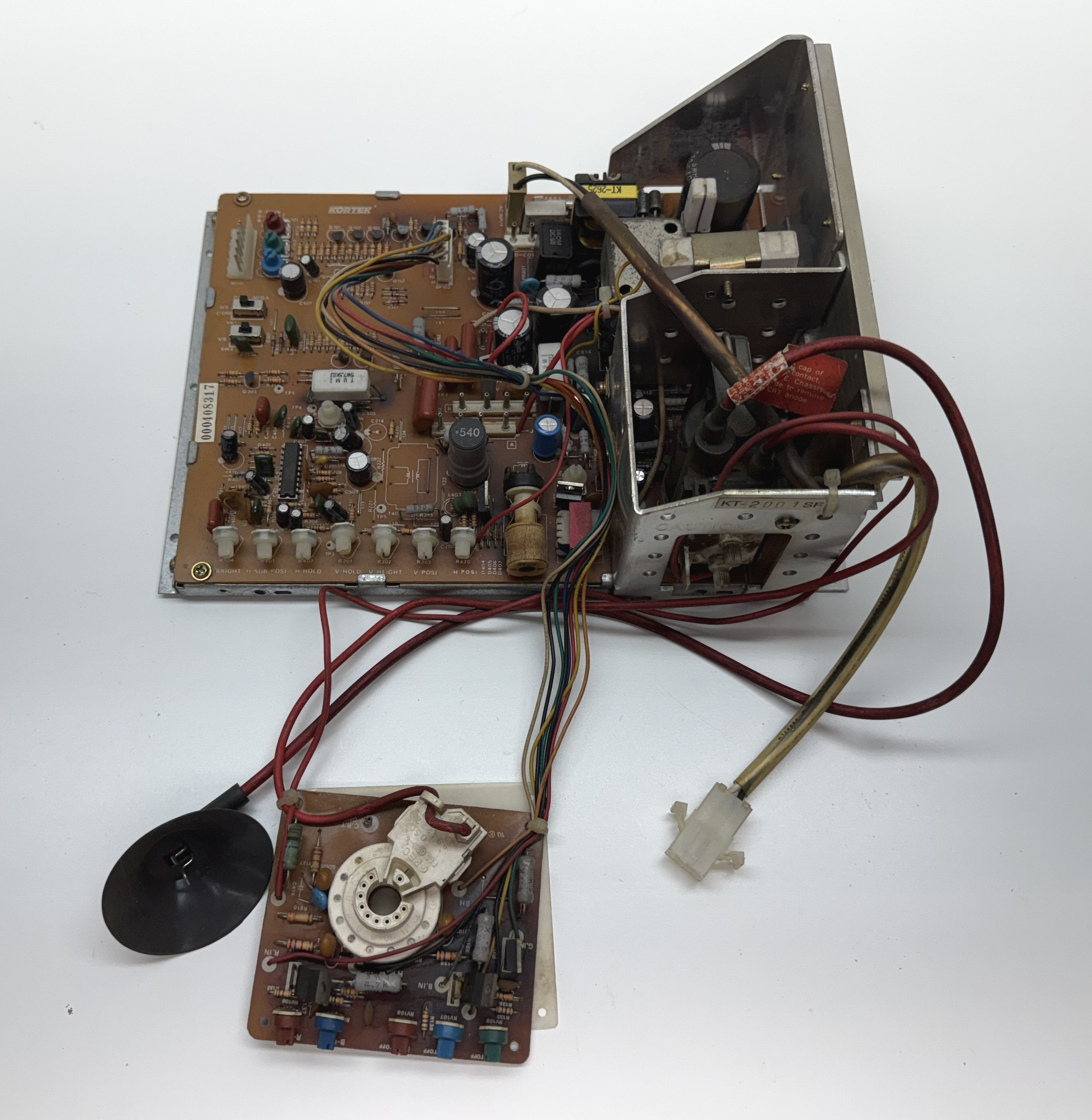 Kortek KT-2001 SF Monitor Chassis – QuarterArcade.com
