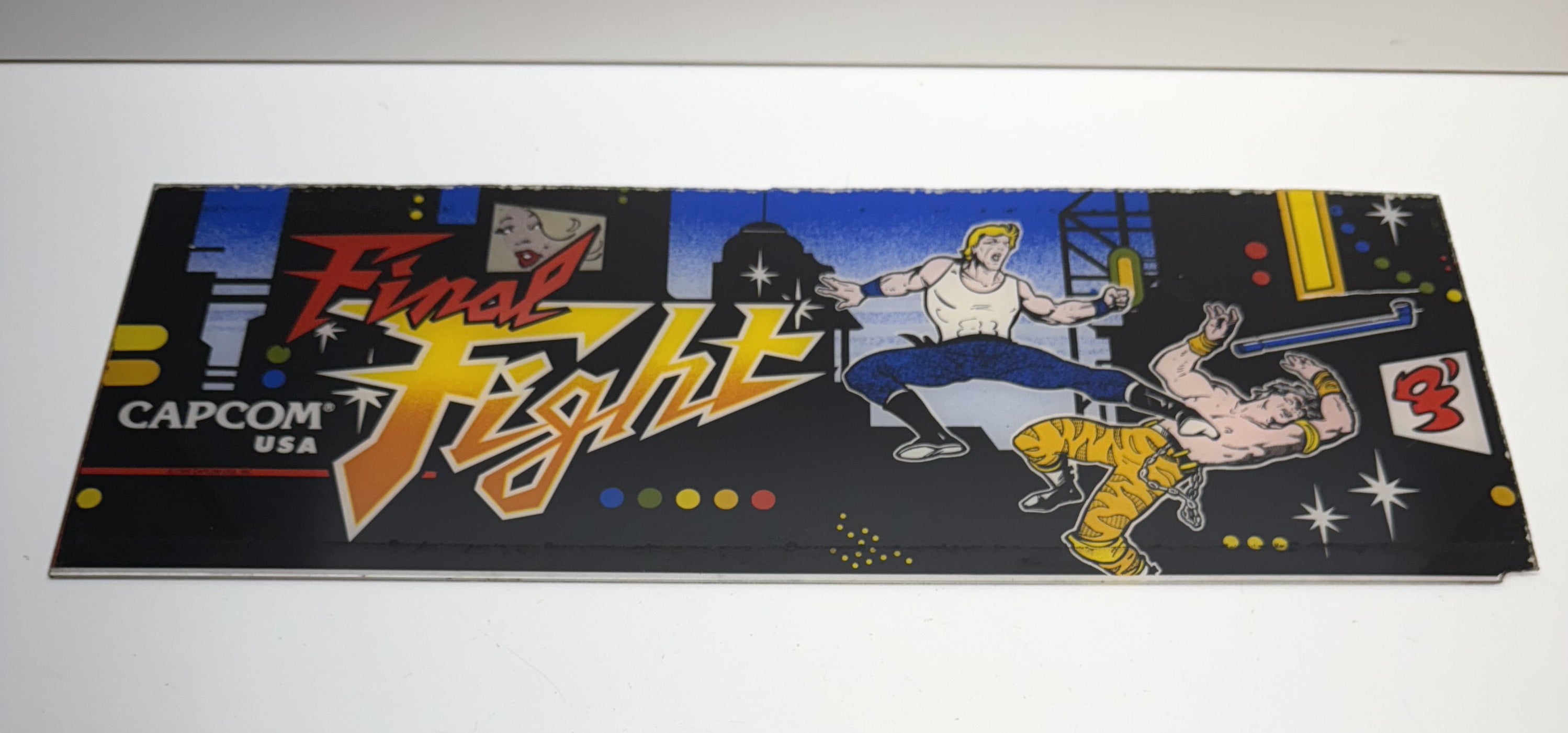 Final Fight Plexi Marquee – QuarterArcade.com